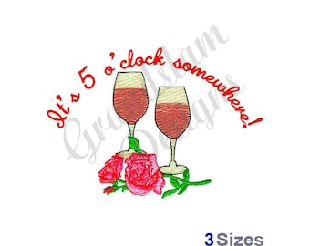 Coconut Rum Punch Machine Embroidery Design, Embroidery Designs ...