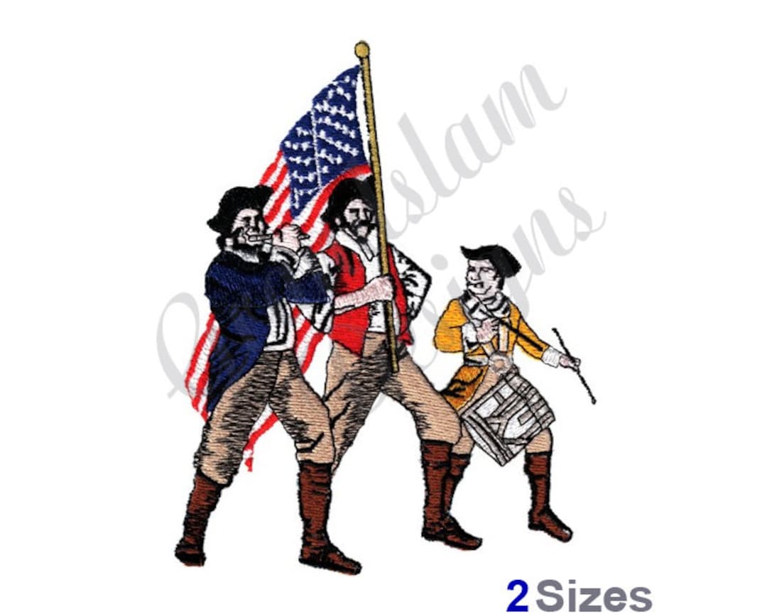 Patriots - Machine Embroidery Design - Etsy