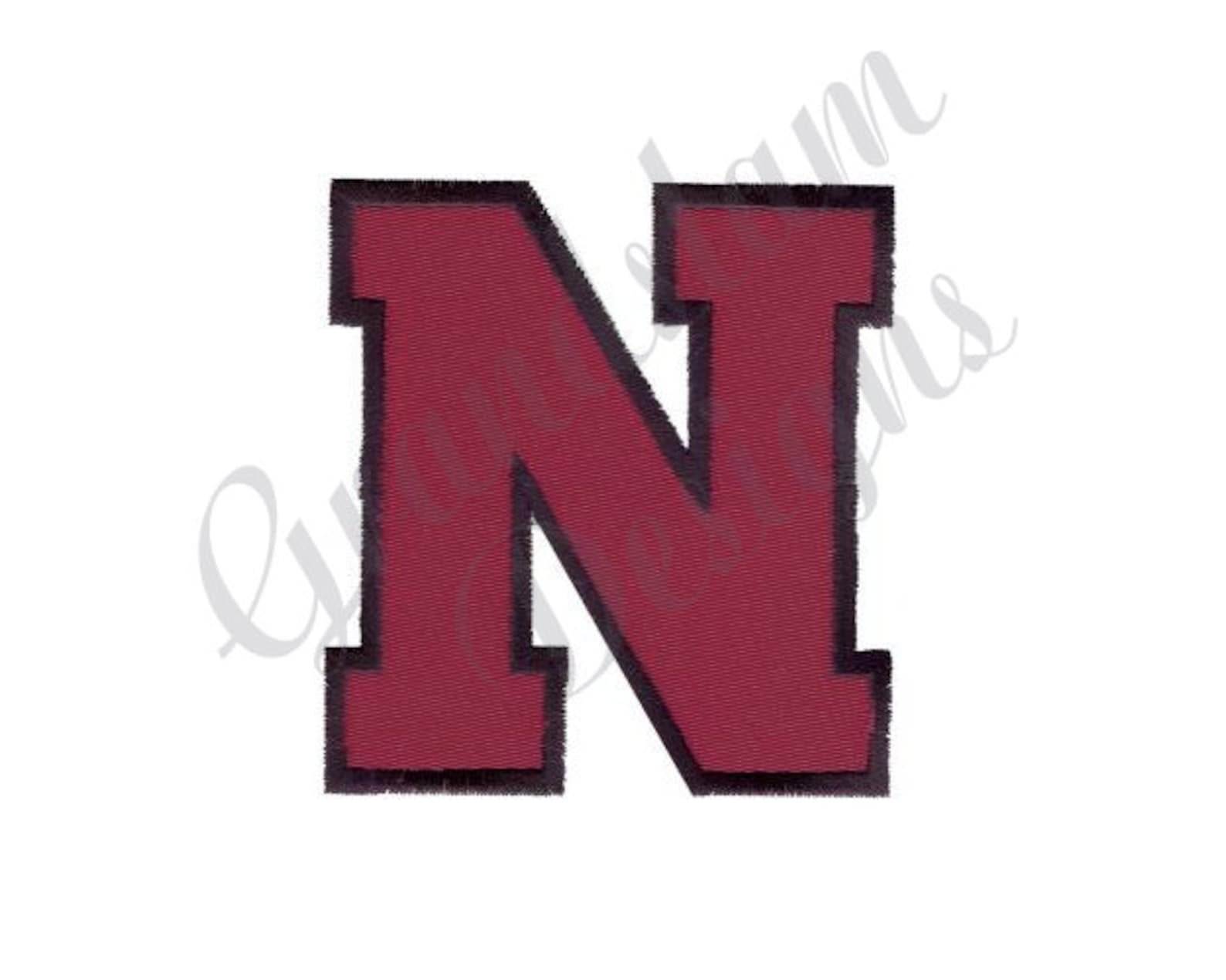 Short Stuff Letter N Machine Embroidery Design - Etsy