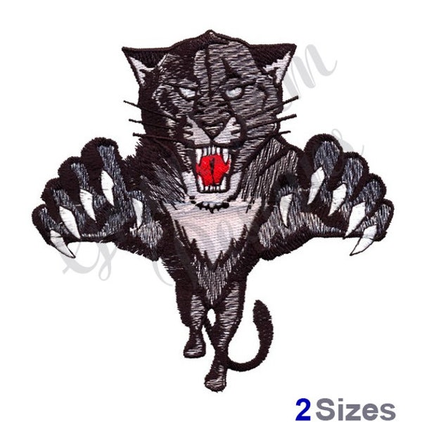 Wildcat Embroidery Design - Etsy