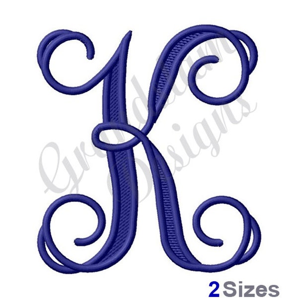 Monogram K - Etsy