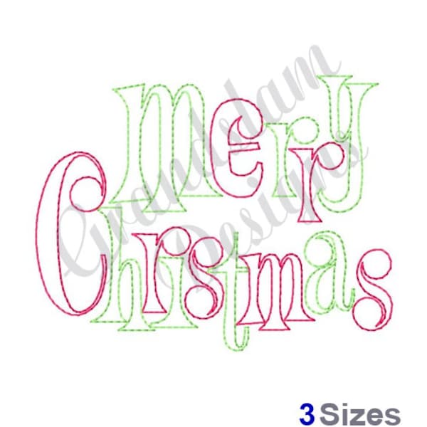 Christmas Redwork - Etsy