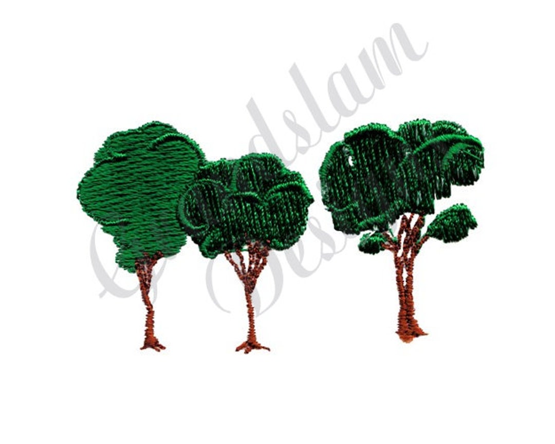 Trees - Machine Embroidery Design, Embroidery Designs, Machine ...