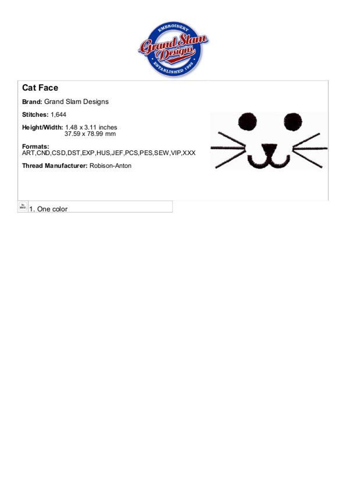 Kitty Cat Face Machine Embroidery Design Face Mask Face | Etsy