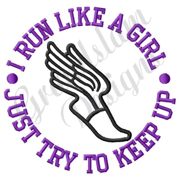 Run Like a Girl - Etsy