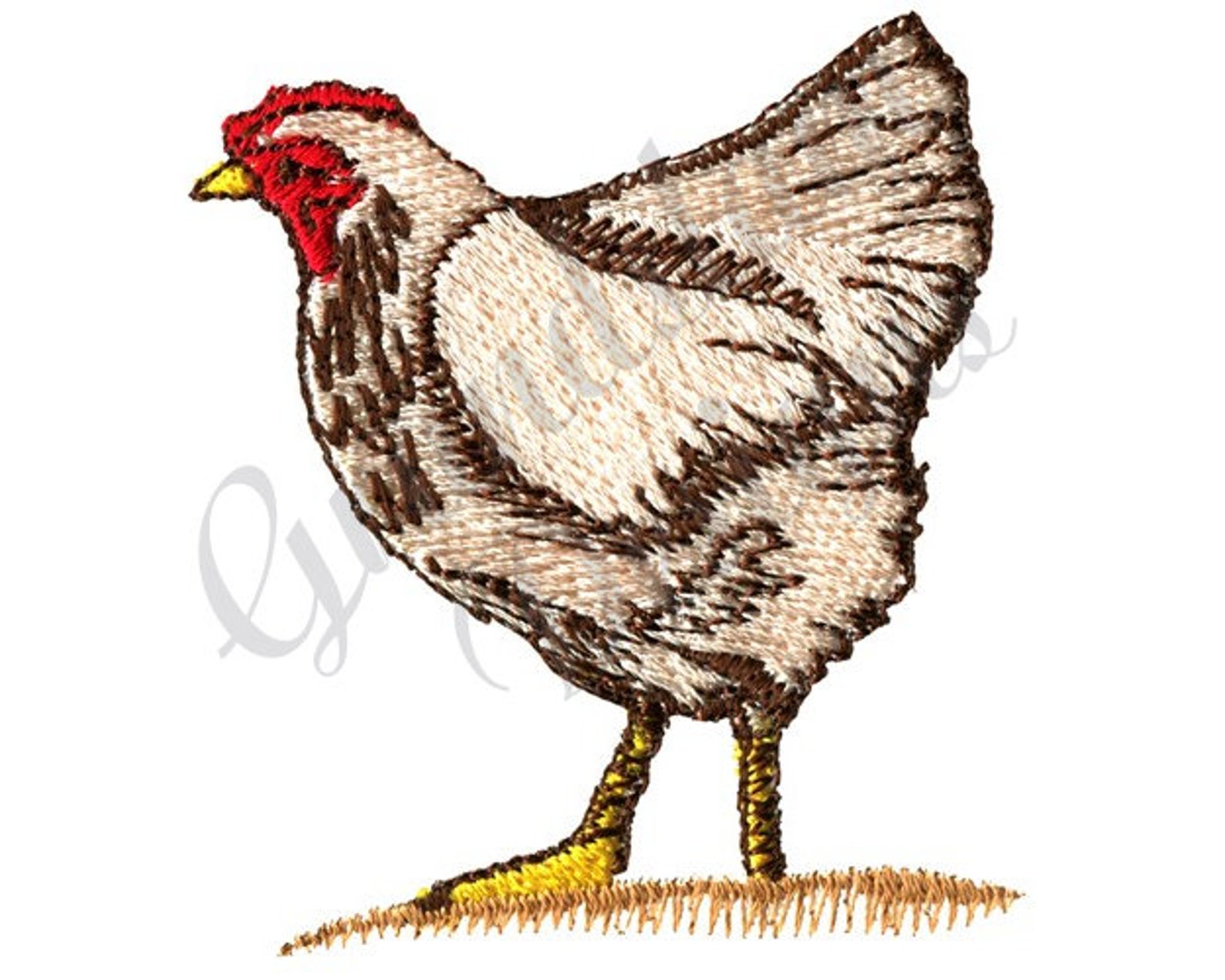 Hen Chicken Machine Embroidery Design - Etsy