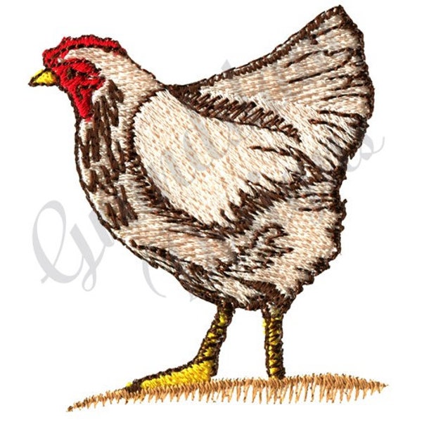 Hen Embroidery - Etsy