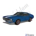Amc Amx Muscle Car - Machine Embroidery Design, Embroidery Designs ...