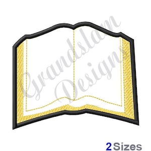 Open Bible - Machine Embroidery Design - Etsy