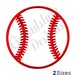 Baseball Applique Machine Embroidery Design, Embroidery Designs ...