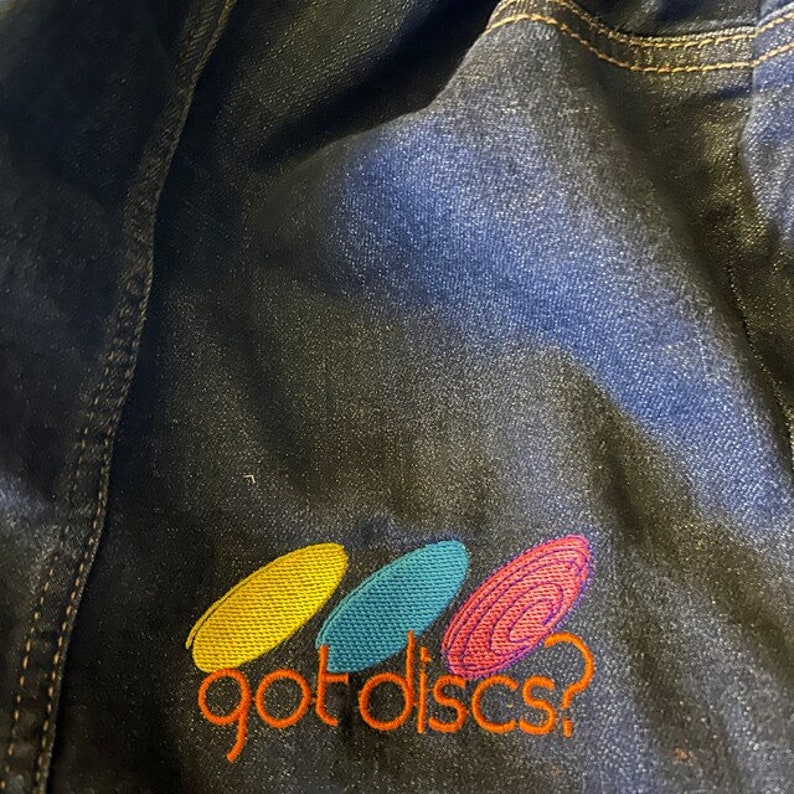 Got Discs Disc Golf Machine Embroidery Design Embroidery - Etsy