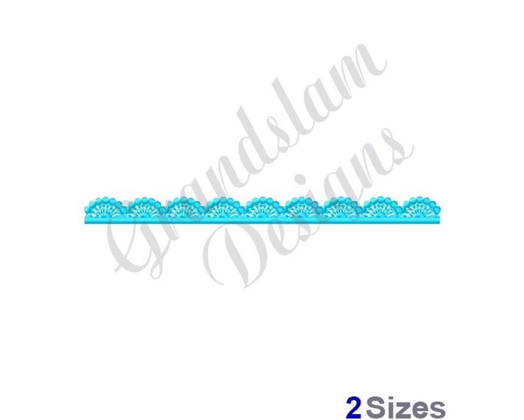 FSL Fan Edging Machine Embroidery Design, Embroidery Designs, Machine ...