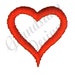 Heart Outline - Machine Embroidery Design, Embroidery Designs, Machine ...