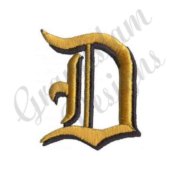 Old English D - Etsy