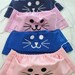 Kitty Cat Face Machine Embroidery Design Face Mask Face - Etsy