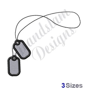 Dog Tags - Machine Embroidery Design - Etsy
