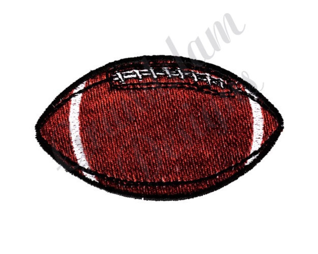 Football - Machine Embroidery Design - Etsy