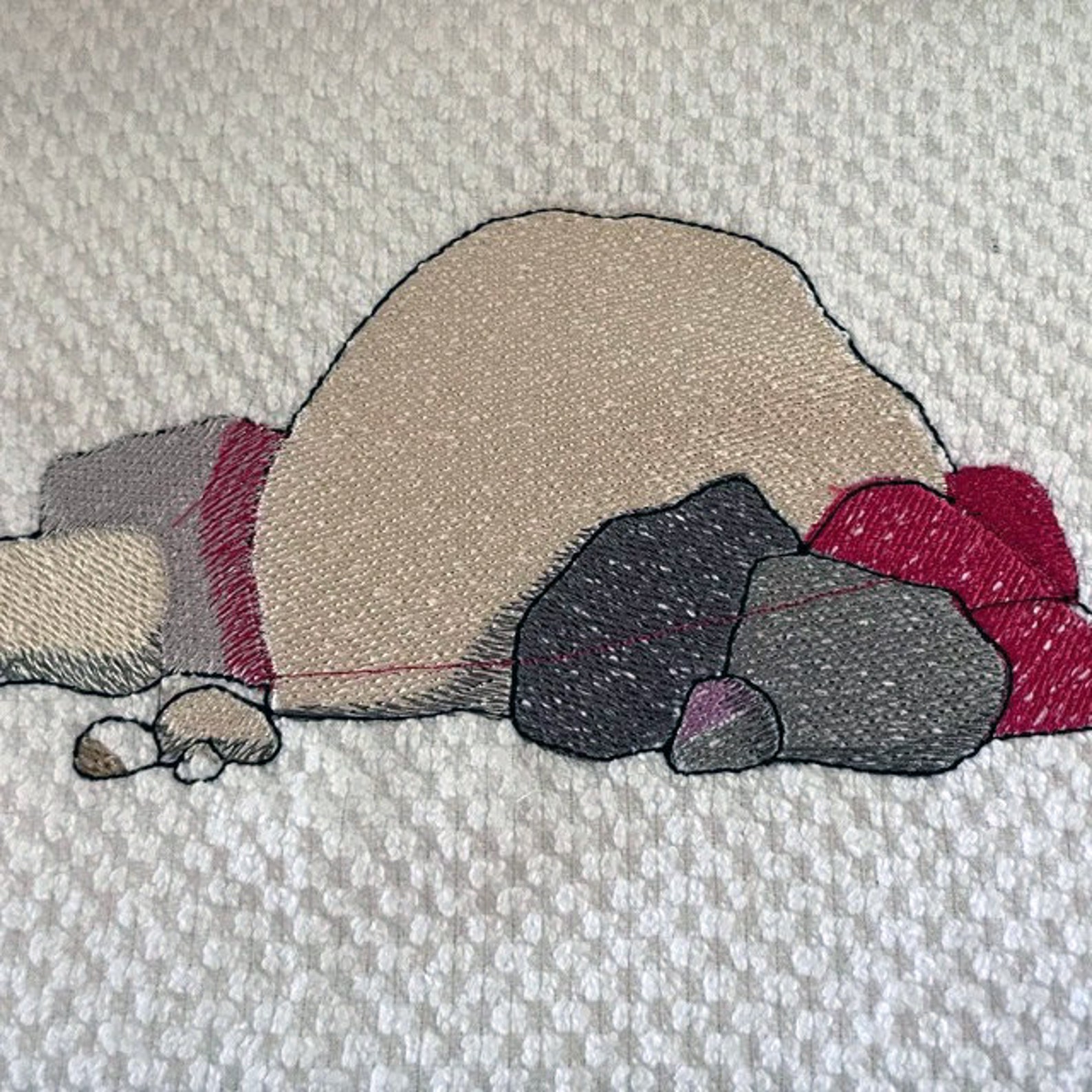 Rocks Pile - Machine Embroidery Design, Embroidery Designs, Machine ...