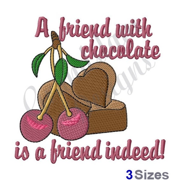 Chocolate Embroidery - Etsy