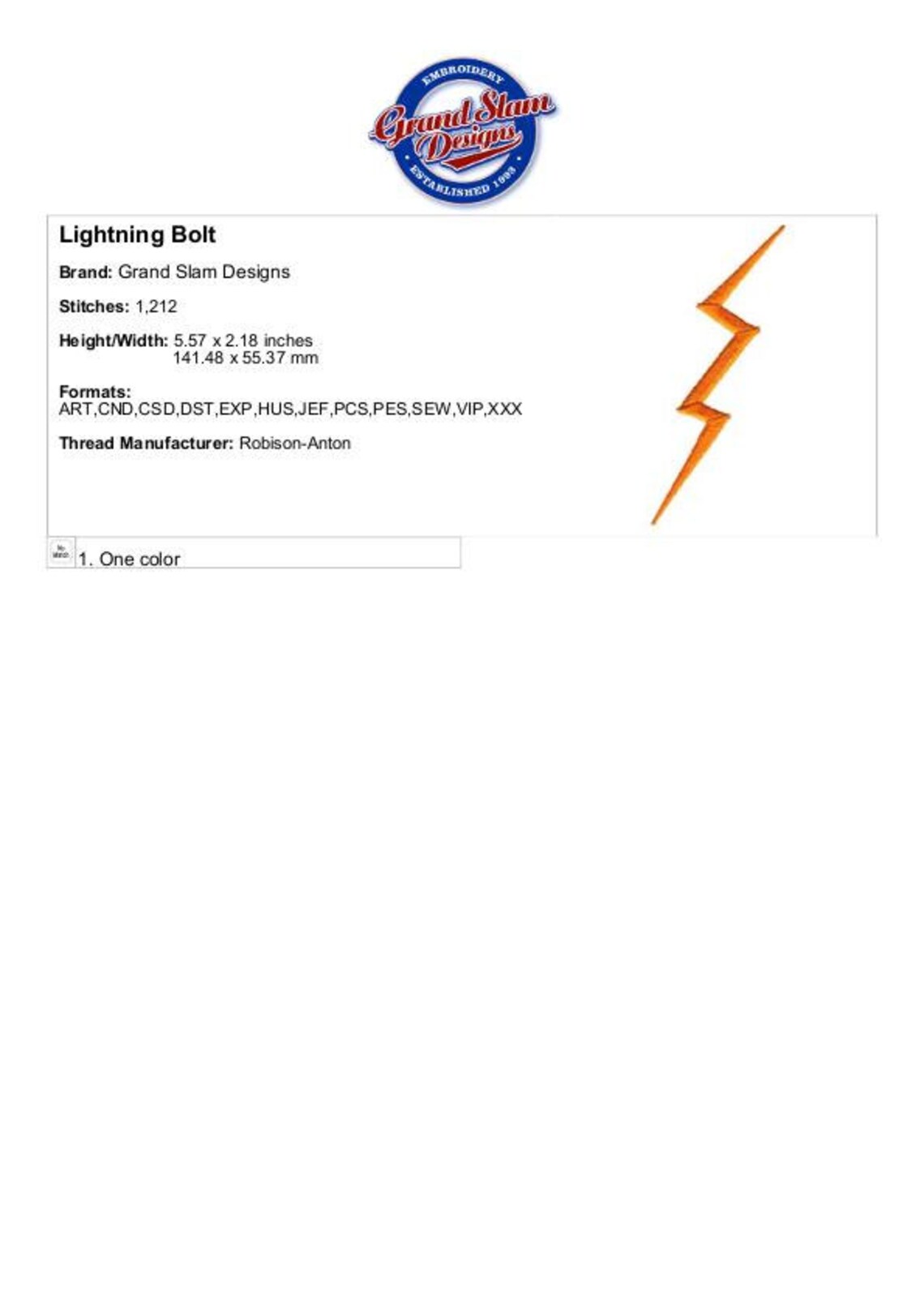 Lightning Bolt Machine Embroidery Design - Etsy
