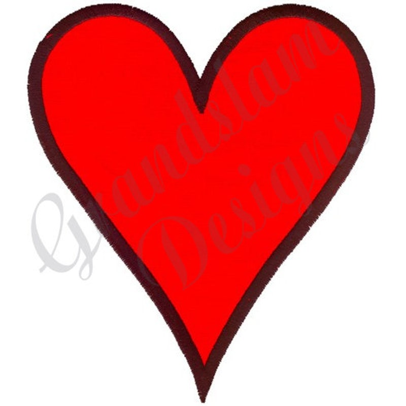 Heart Applique - Etsy