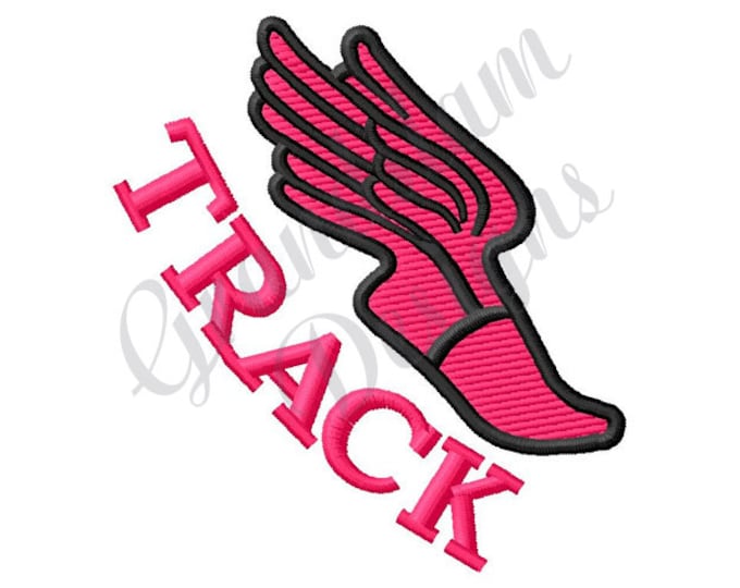 Iron on Winged Athletic Shoe Patch, Shoe Patch, Athletic Shoe With ...