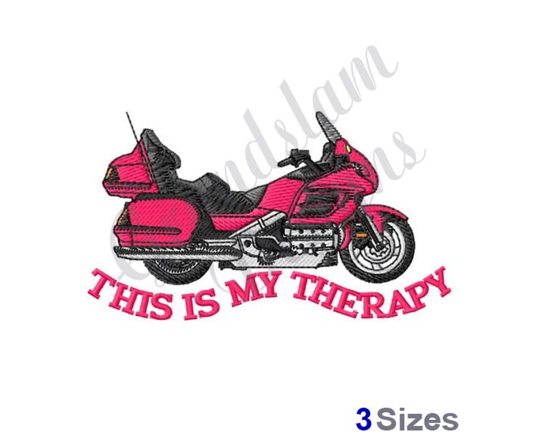 Honda Motorcycle - Machine Embroidery Design - Etsy
