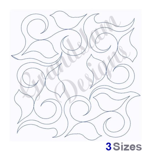Continuous Quilting Embroidery Designs - Etsy