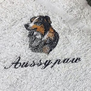 Australian Shepherd Dog - Machine Embroidery Design, Embroidery Designs ...