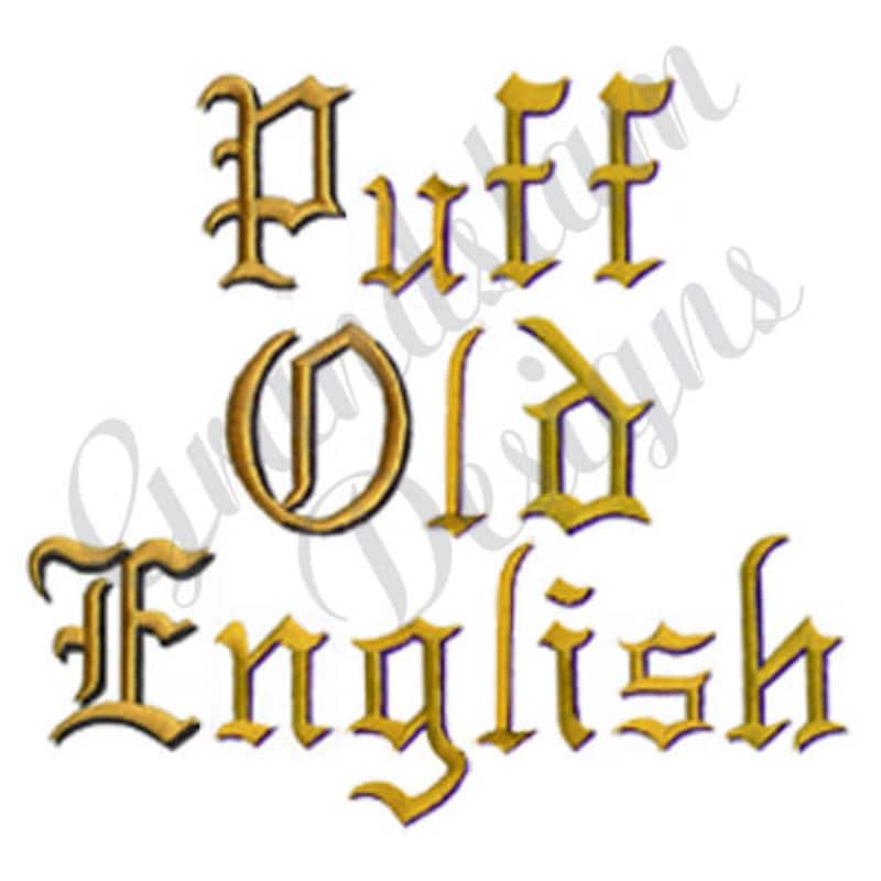 Puff Embroidery Designs - Etsy