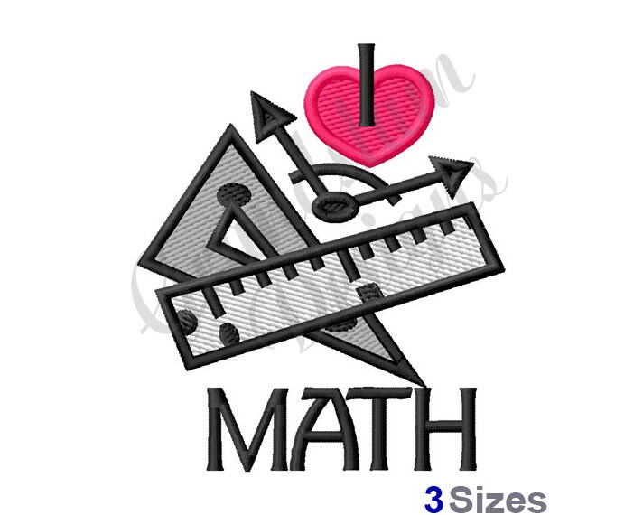 We Love Math Clipart