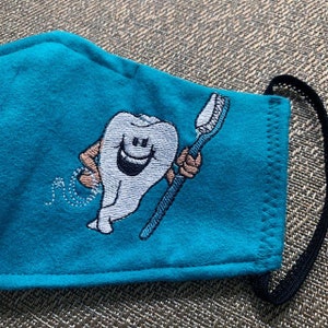 Tooth With Brush -machine Embroidery Design, Embroidery Designs ...