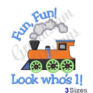 Look Whos One - Machine Embroidery Design, Embroidery Designs, Machine ...