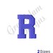 Sport Letter R Machine Embroidery Design - Etsy