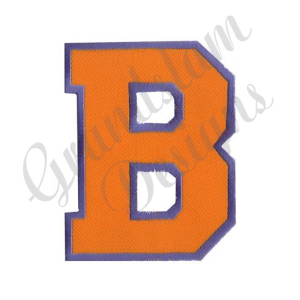 Letter B Embroidery - Etsy