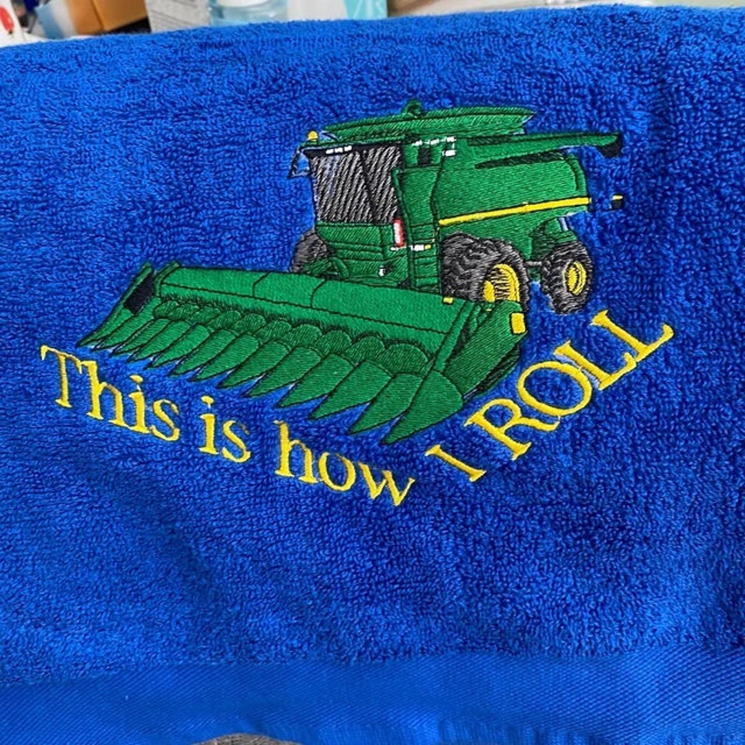 Tractor Combine - Machine Embroidery Design, Embroidery Designs ...