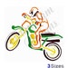 Abstract Motorcycle - Machine Embroidery Design, Embroidery Designs ...