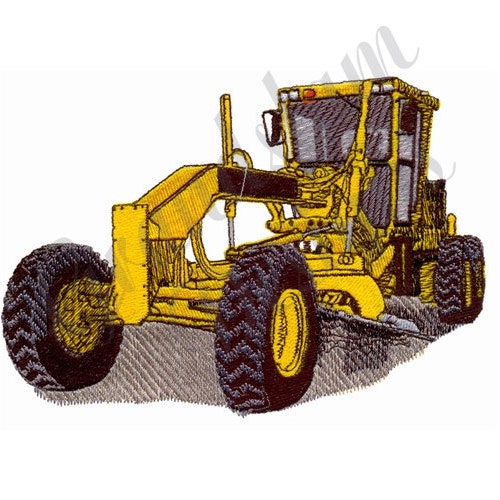 Grader Machine Embroidery Design Embroidery Designs - Etsy