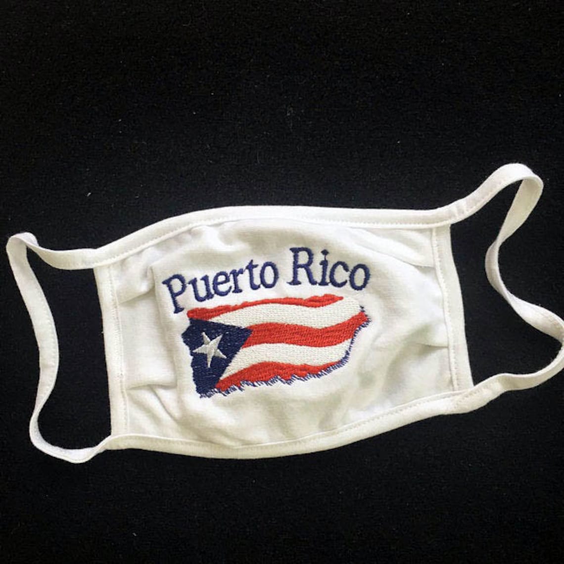 Puerto Rico Flag Machine Embroidery Design Embroidery | Etsy