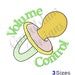 Baby Pacifier - Machine Embroidery Design, Embroidery Designs, Machine ...