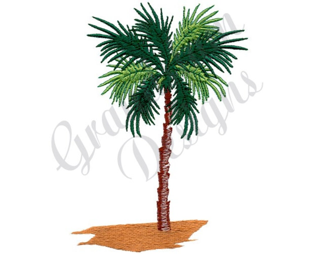 Palm Tree - Machine Embroidery Design, Embroidery Designs, Machine ...