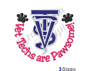 Veterinarian Machine Embroidery Design Vet Stethoscope - Etsy