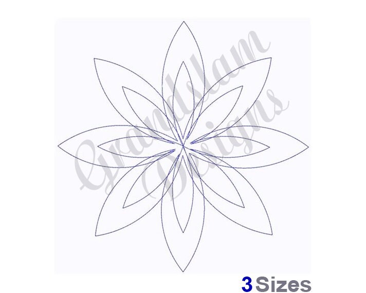 Point Swirl Stipple Quilt Machine Embroidery Design, Embroidery Designs ...