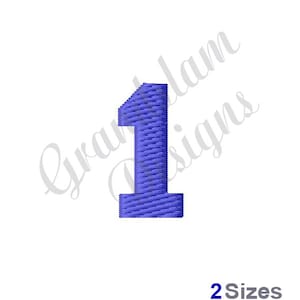 Sport Number 1 - Machine Embroidery Design - Etsy