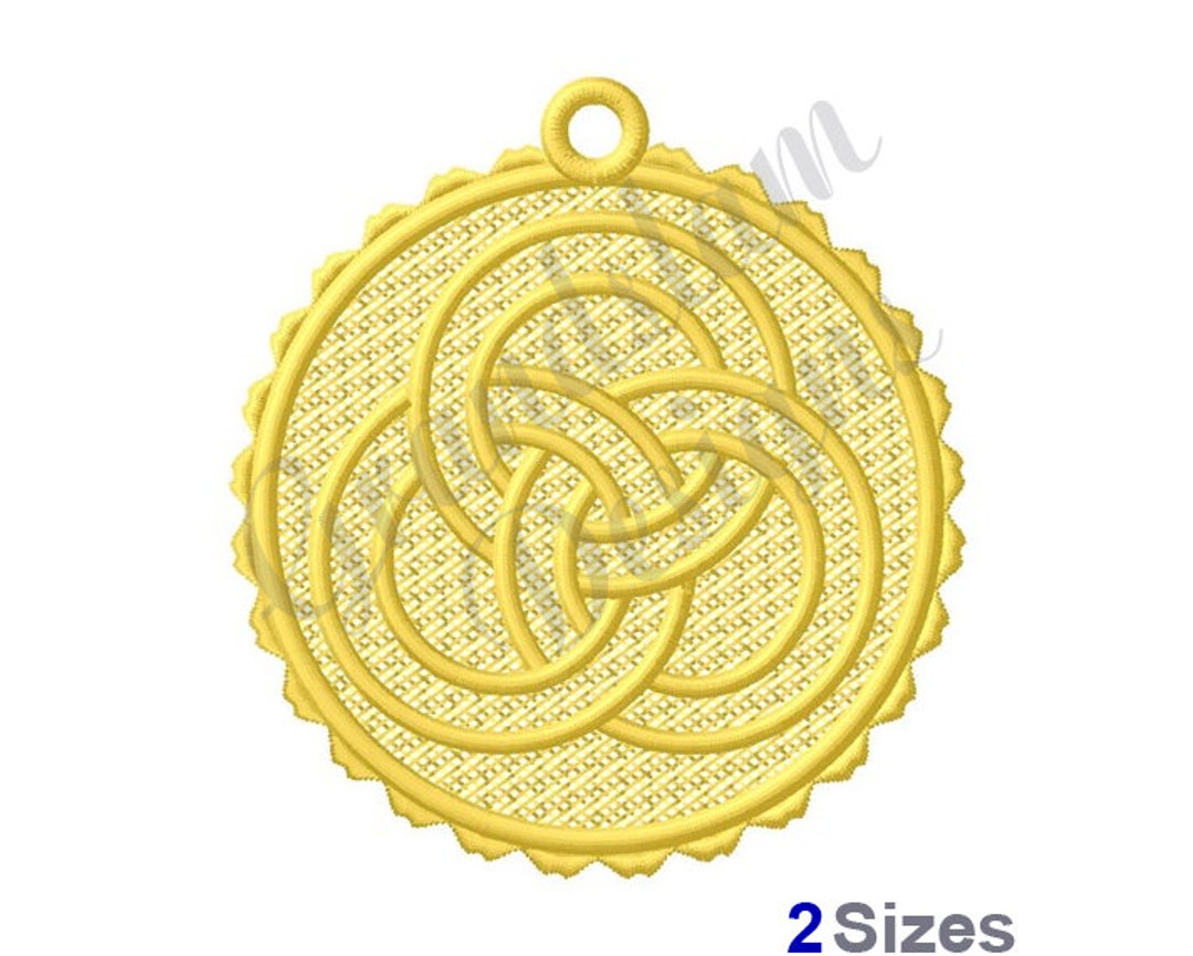 FSL Trinity Ornament - Machine Embroidery Design, Embroidery Designs ...
