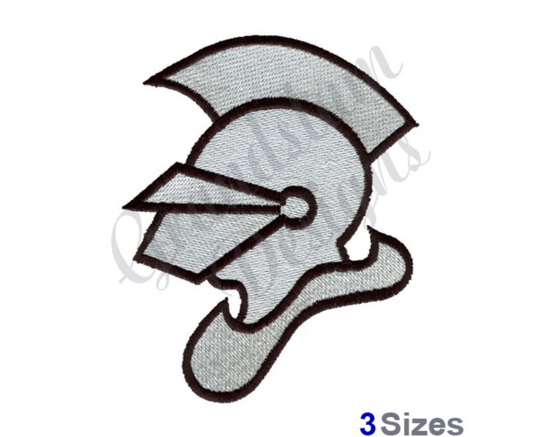 Knights Helmet - Machine Embroidery Design, Embroidery Designs, Machine ...