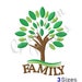 Family Tree - Machine Embroidery Design - Etsy