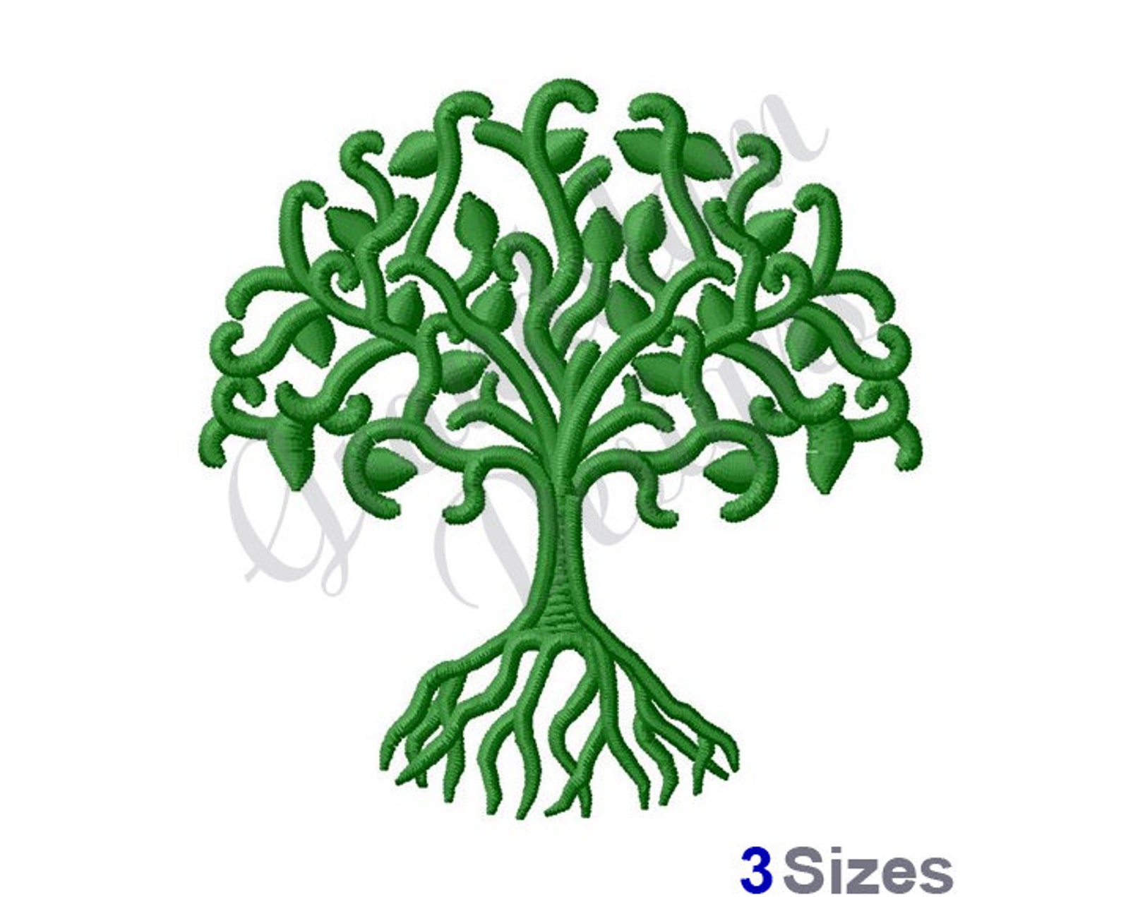 Tree of Life - Machine Embroidery Design - Etsy