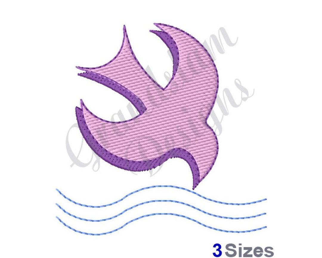 Dove Holy Spirit- Machine Embroidery Design - Etsy