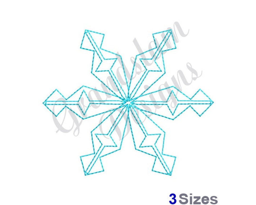 Snowflake Stipple - Machine Embroidery Design, Embroidery Designs ...